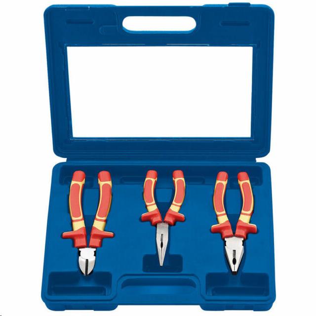 Draper 3 Piece VDE Plier Set | J Harries Ltd
