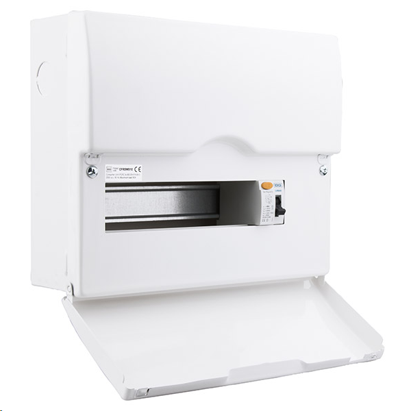 BG Metal Consumer Unit 12 Mod + 80A RCD Switch | J Harries Ltd