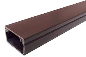 Falcon Mini Trunking 40mm x 25mm per 3mtr length Brown | J Harries Ltd