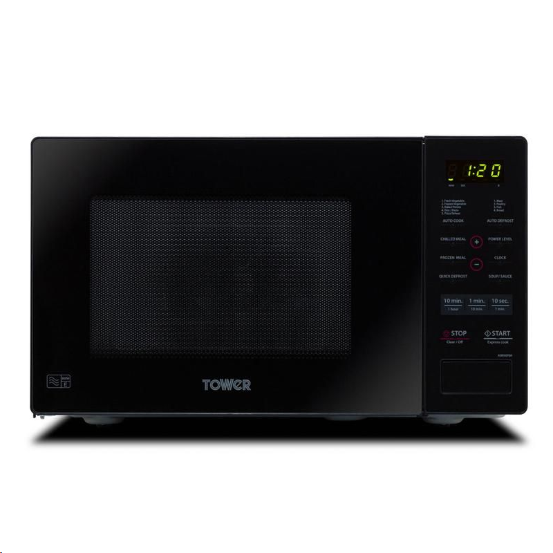 Tower KOR9GPBT Touch Microwave 900w 26Litre Touch | J Harries Ltd